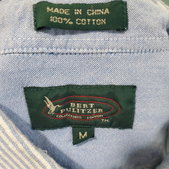 Bert Pulitzer | Shirts | Pinstripe Bert Pulitzer | Poshmark